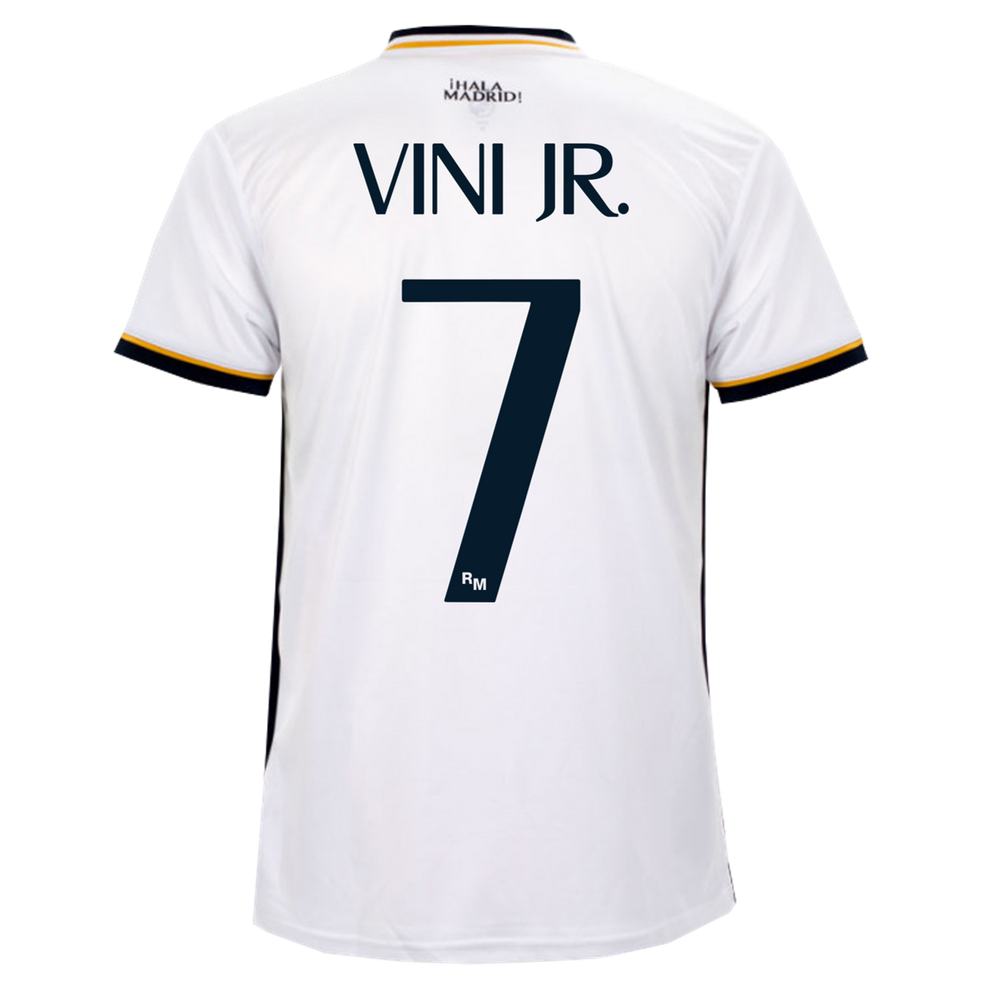 Real Madrid 23-24 prémium hazai szurkolói mez, replika - Vini Jr. 7 - 2XL