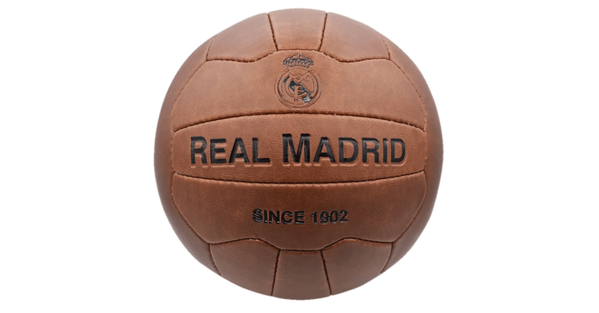 Real Madrid 1902 - történelmi labda, barna