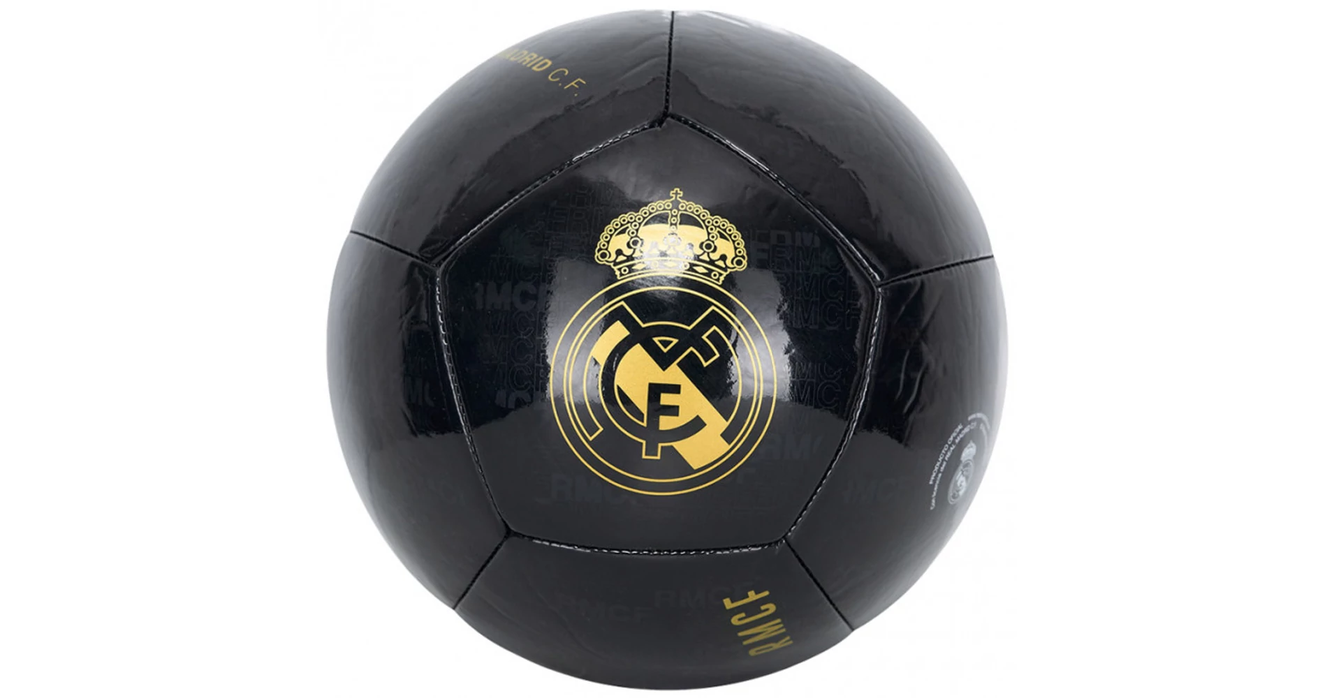 Fekete-arany Real Madrid labda